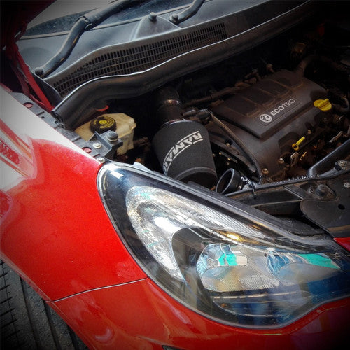 Vauxhall Corsa D E 1.0i 1.2i 1.4i SR Performance Intake Foam Air VUDU Performance