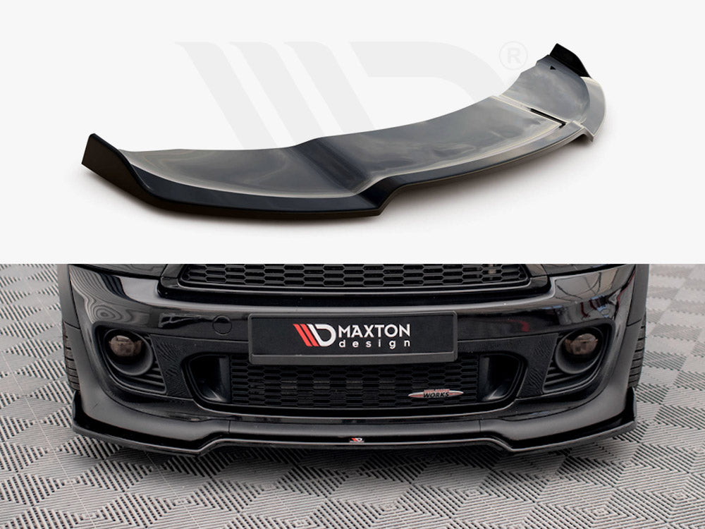 Front Splitter V.2 Mini Cooper John Cooper Works R56 - Maxton Design ...