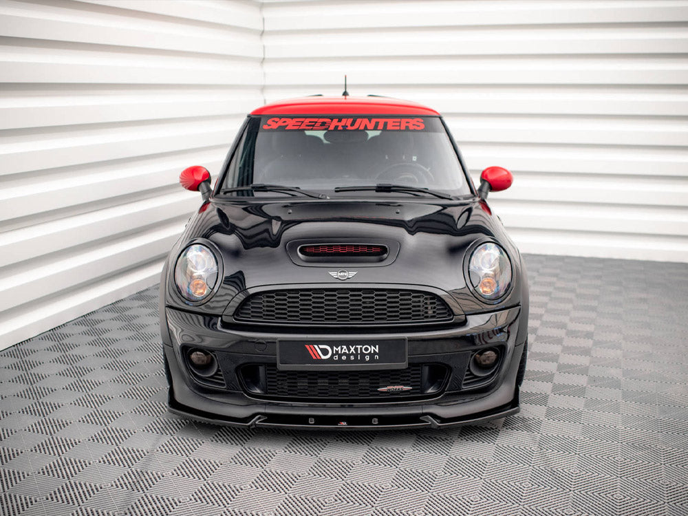 Front Splitter V.3 Mini Cooper John Cooper Works R56 - Maxton Design ...