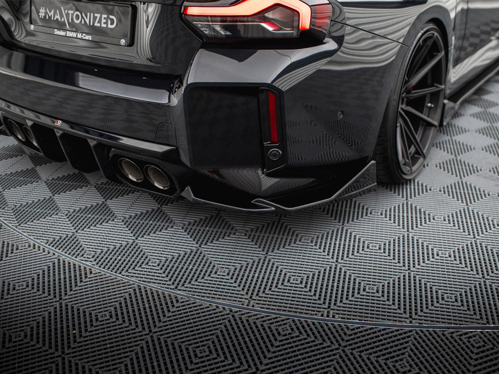 BMW M2 G87 Rear Side Splitters V.6 (For rear valance v.2) - Maxton Des ...