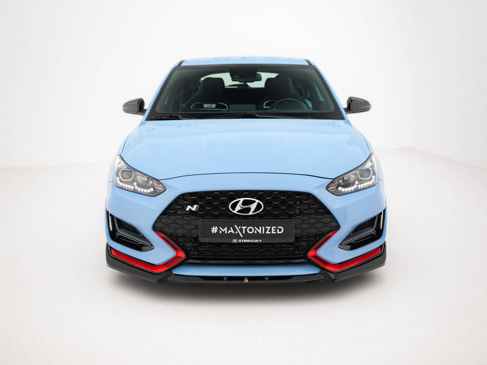 Hyundai Veloster N Mk2 Front Splitter V.2 - Maxton Design – VUDU ...