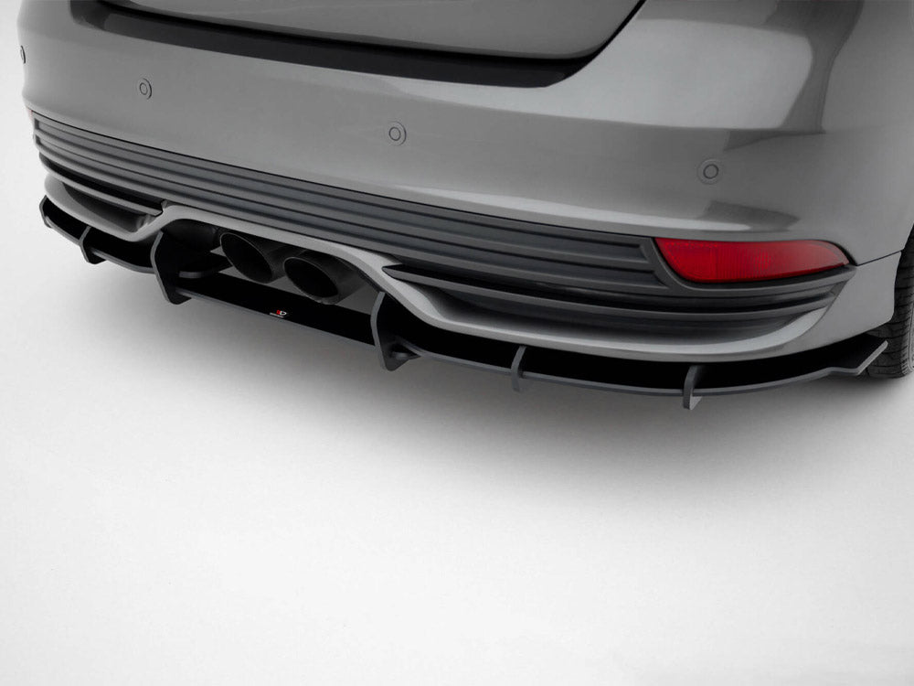 Maxton Design - Street PRO Rear Diffuser Ford Focus ST Mk3 Facelift ...