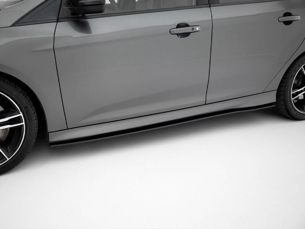 Maxton Design - Street PRO Side Skirts Diffusers Ford Focus ST Mk3 ...