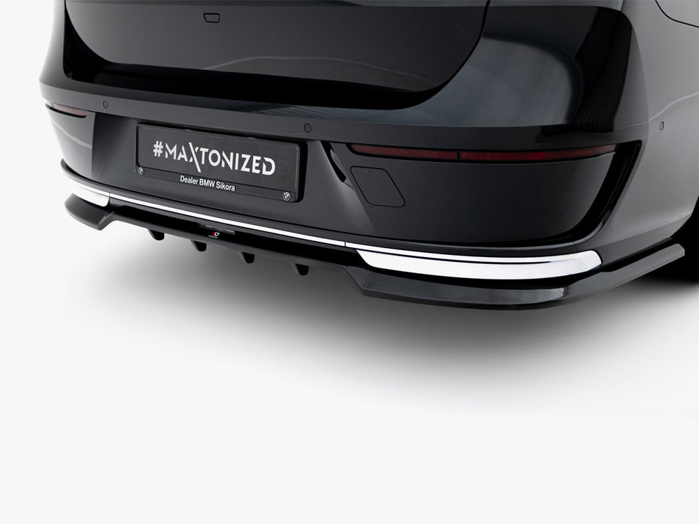 BMW 7 G70 Rear Splitter (Vertical Bars) - Maxton Design – VUDU Performance