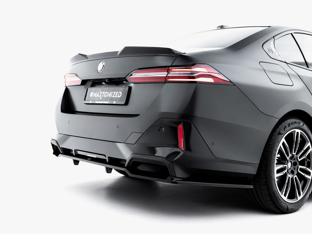 BMW 5 / i5 M-Pack G60 Rear Splitter (Vertical Bars) V.2 - Maxton Desig ...