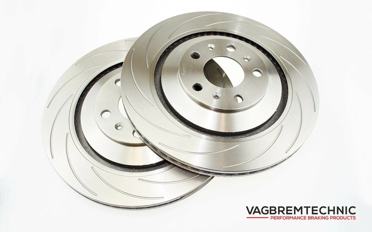 Vagbremtechnic 'Grooved' 310mm Rear Brake Discs – VUDU Performance