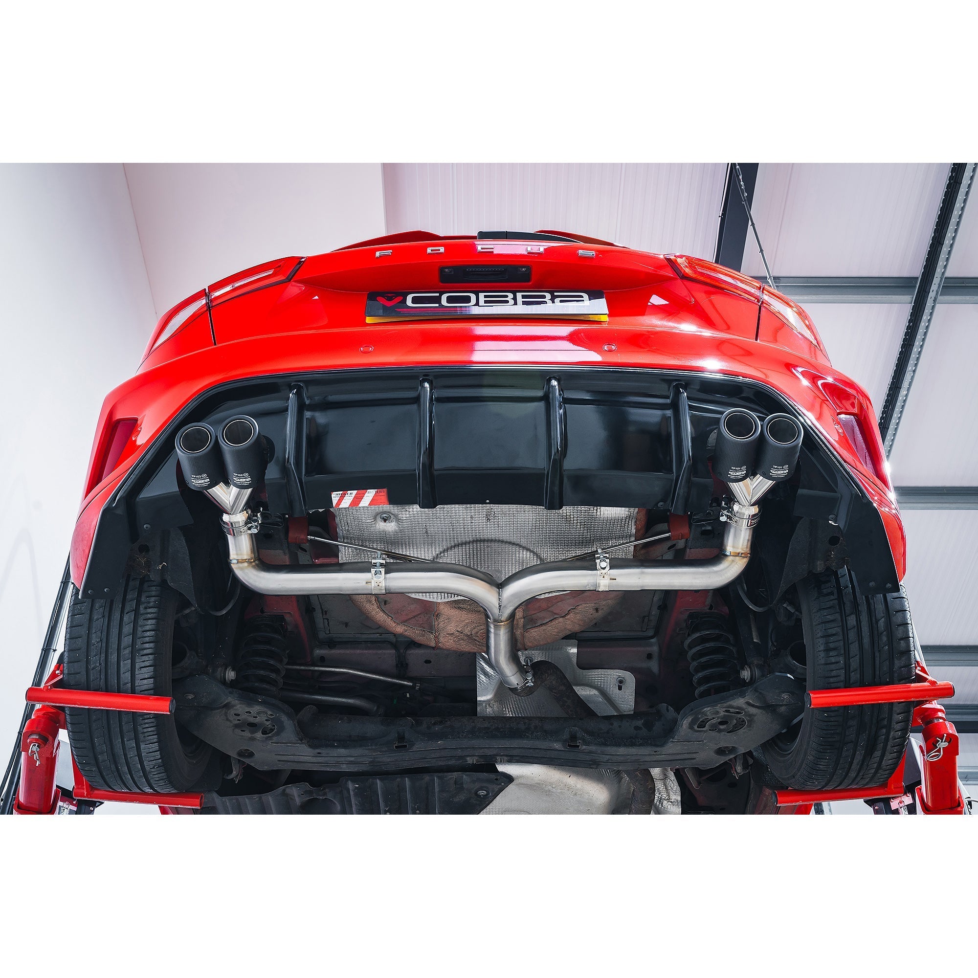 Cobra Exhausts - Ford Focus ST-Line 1.0L 125PS (Mk4) Venom Quad Exit ...