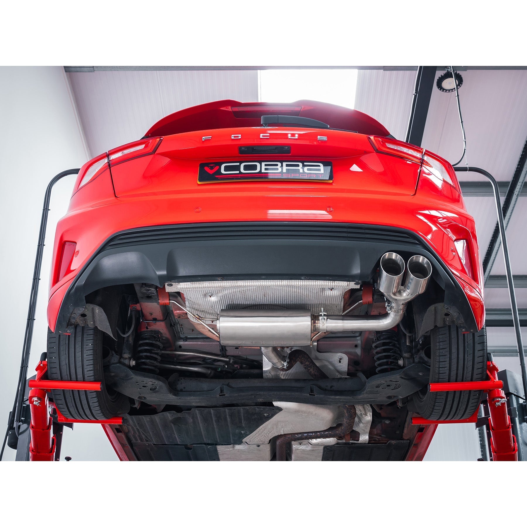 Cobra Exhausts - Ford Focus ST-Line 1.0L 125PS (Mk4) Rear Performance ...