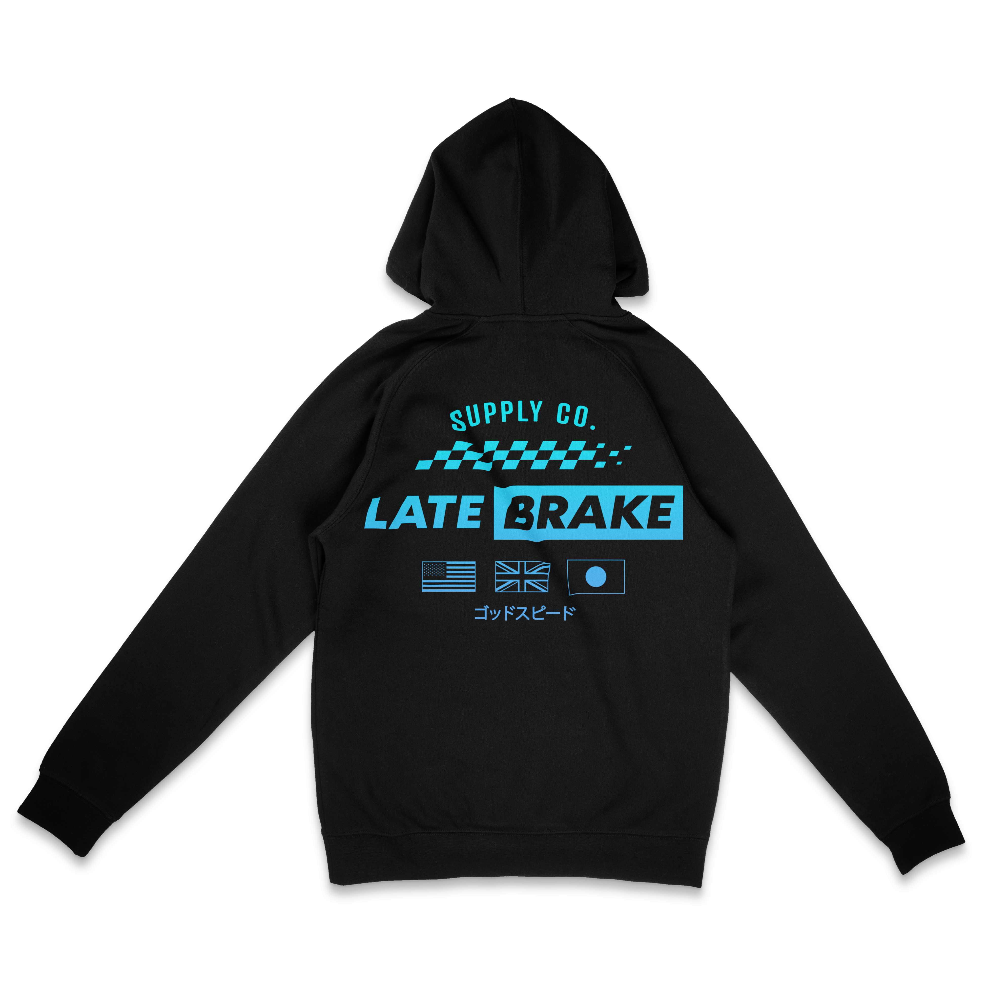 LB International Supply Hoodie (Blue Gradient) – VUDU Performance