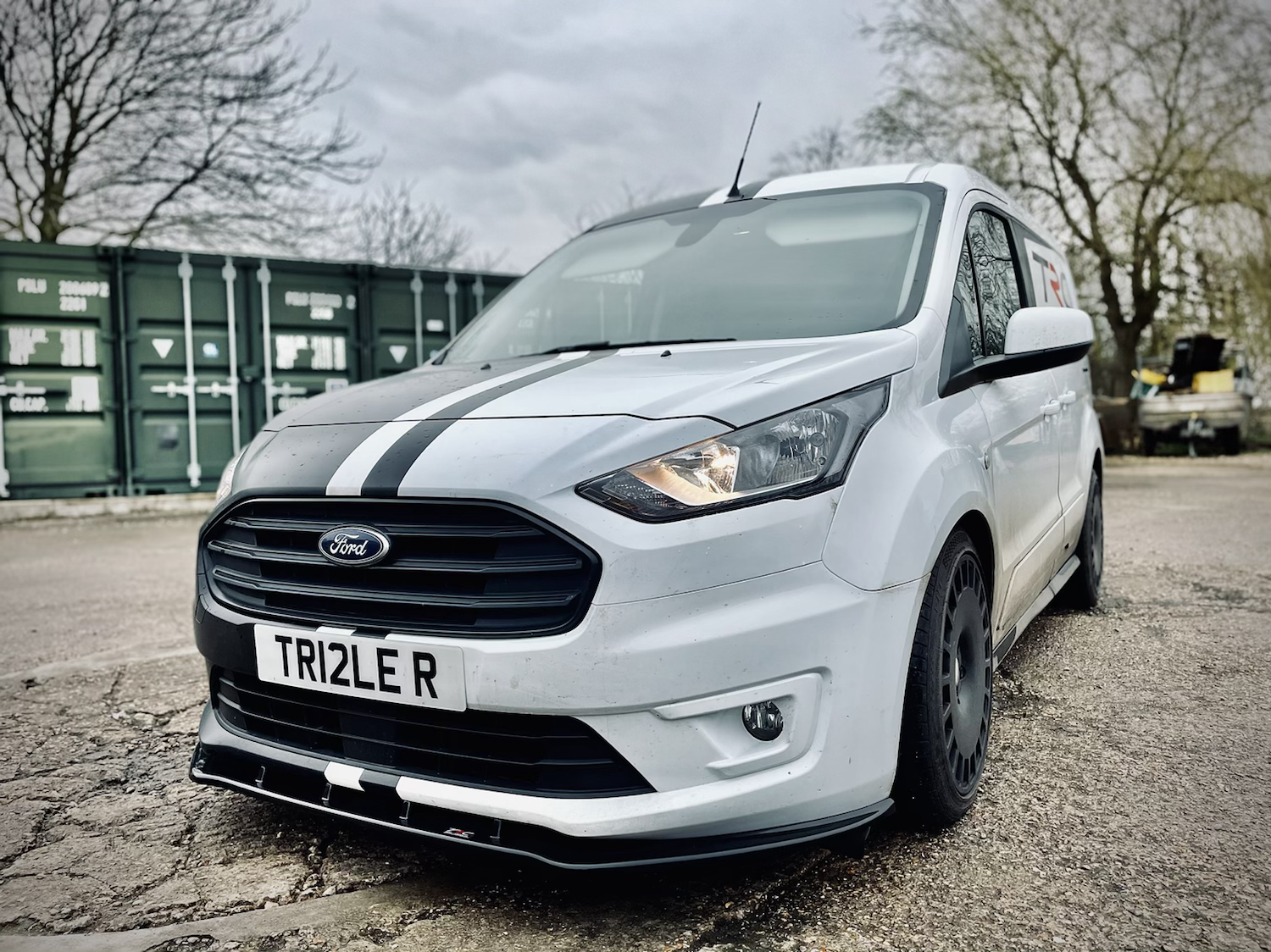 Ford Transit Connect MK2 Facelift Short Wheelbase Front Splitter - TRC ...