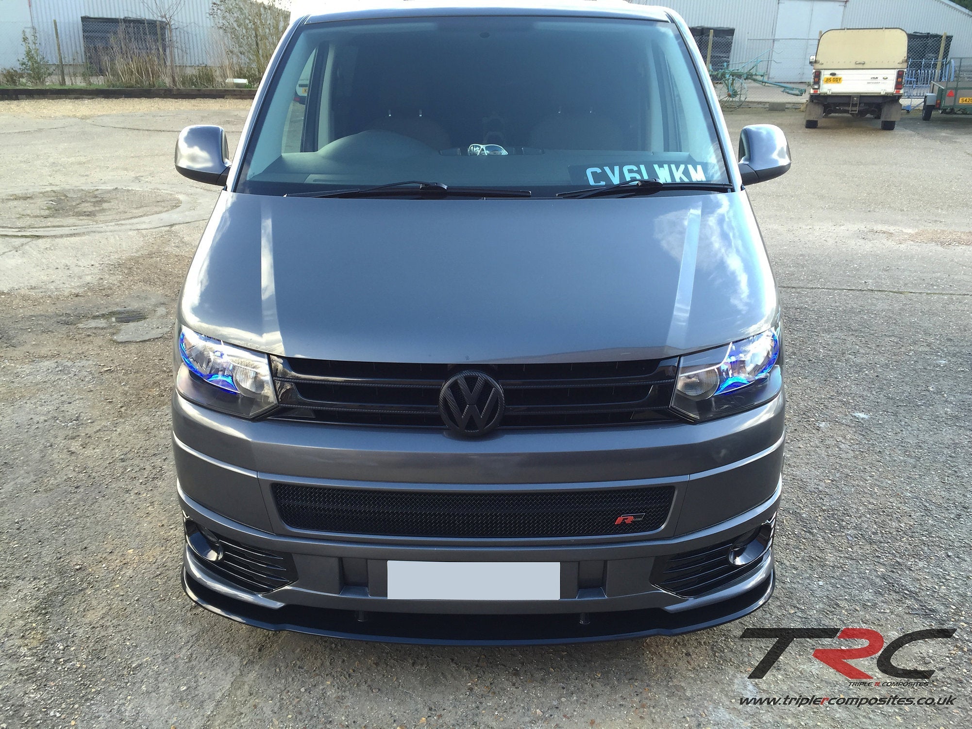 Volkswagen Transporter T5 Sportline Long Wheelbase Front Splitter - TRC ...