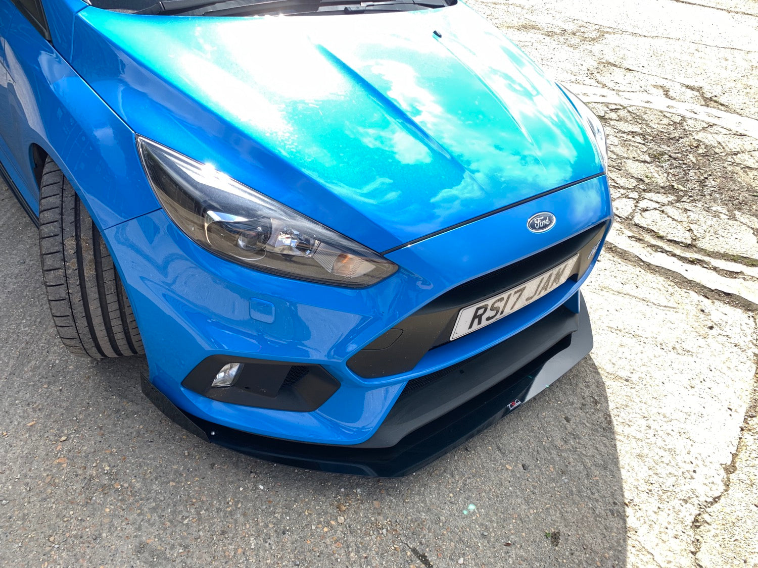 Ford Focus MK3 RS Ally-Aero Front Splitter - TRC Performance Styling ...