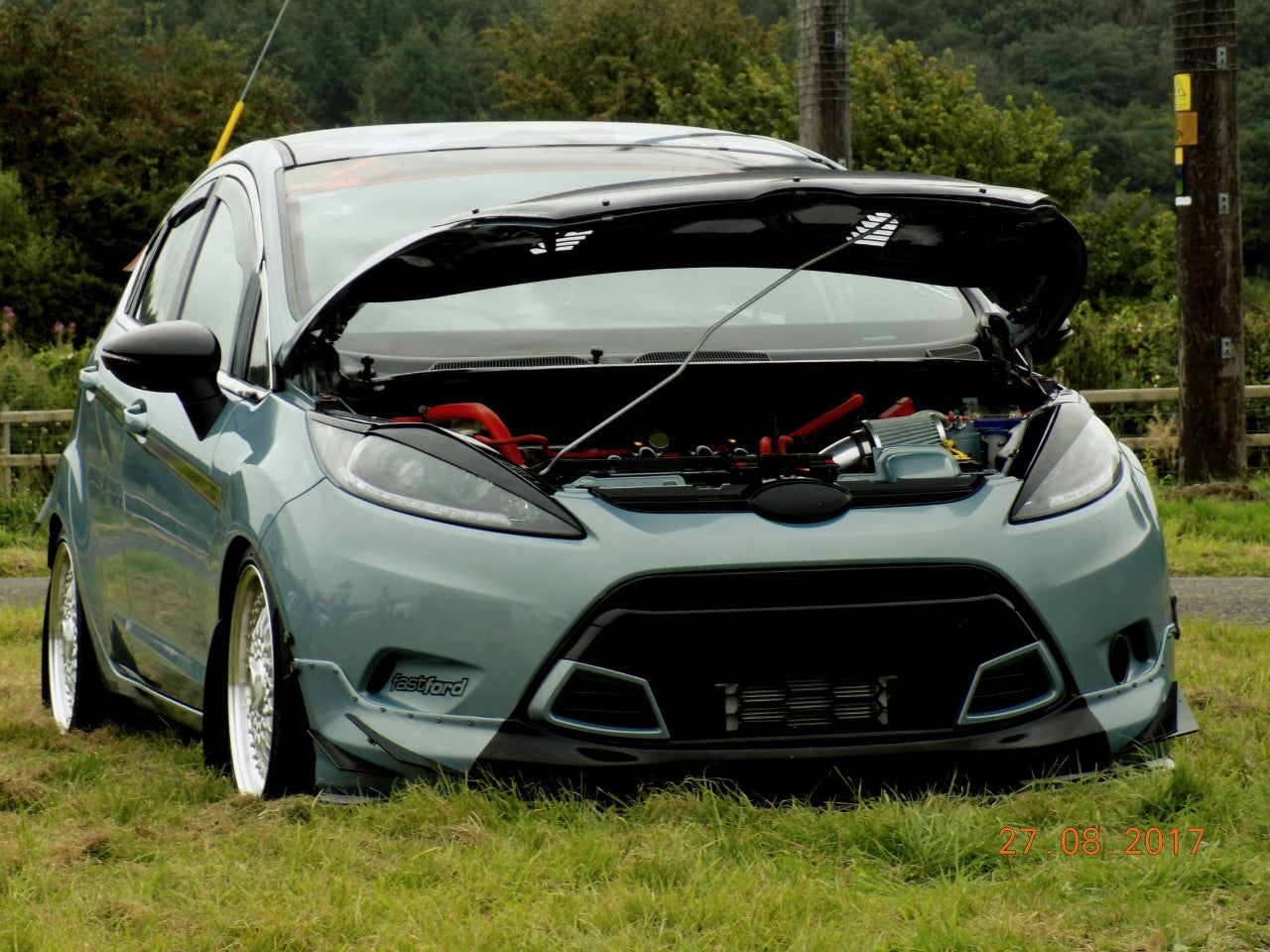 Ford Fiesta MK7 Headlight Brows - TRC Performance Styling – VUDU ...