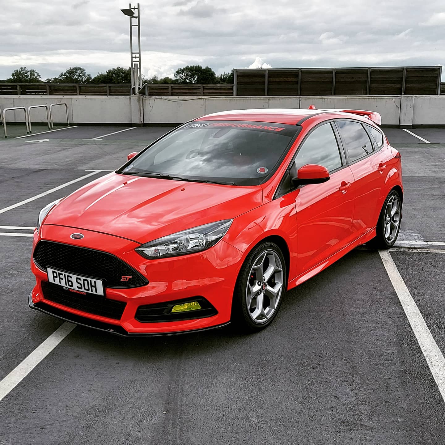 Ford Focus MK3.5 ST250 V1 Front Splitter - TRC Performance Styling ...