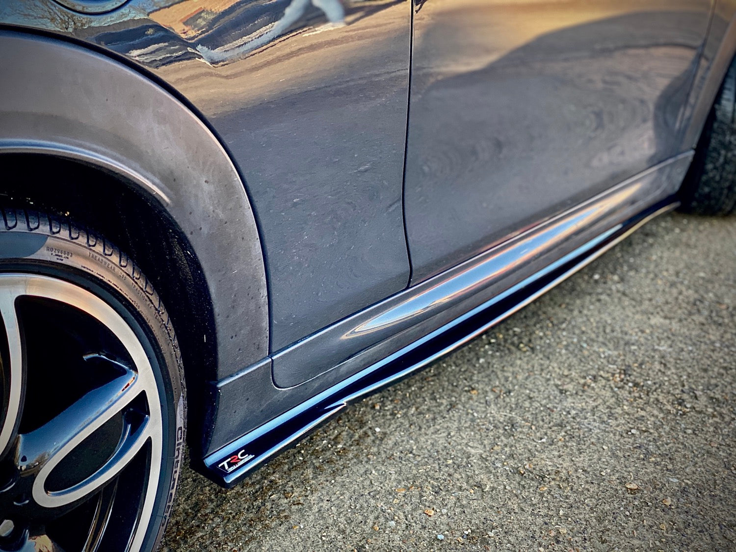 MINI Cooper S JCW F56 Side Skirt Splitters - TRC Performance Styling ...