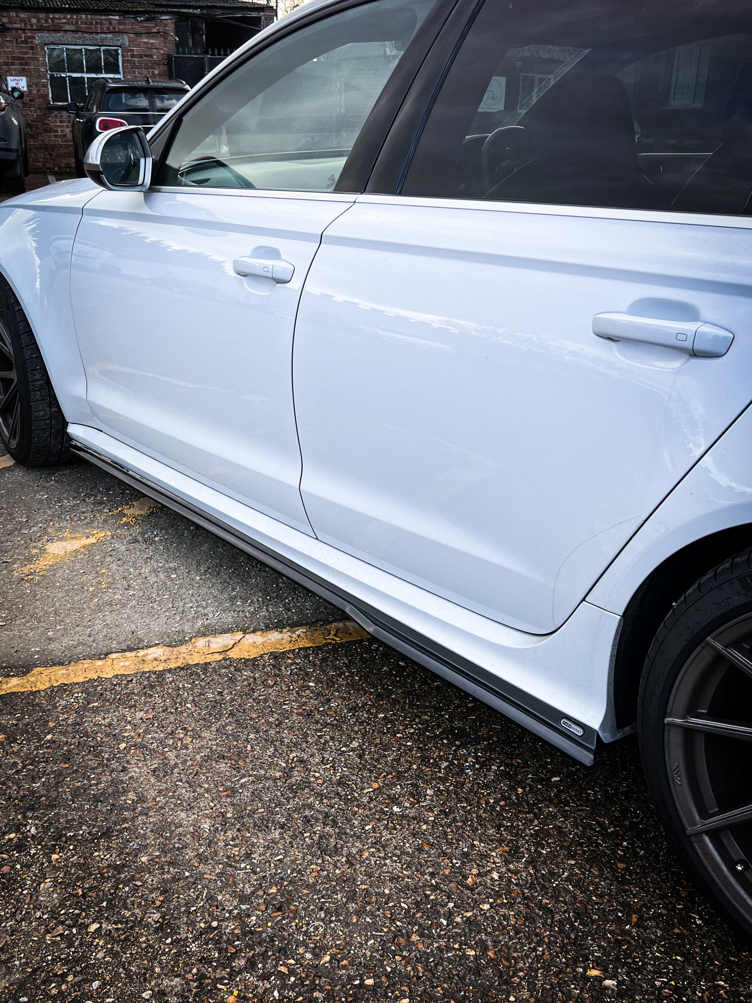 Dark Ghost - Audi RS6 C7 Side Skirt Splitters - TRC Performance Stylin – VUDU Performance