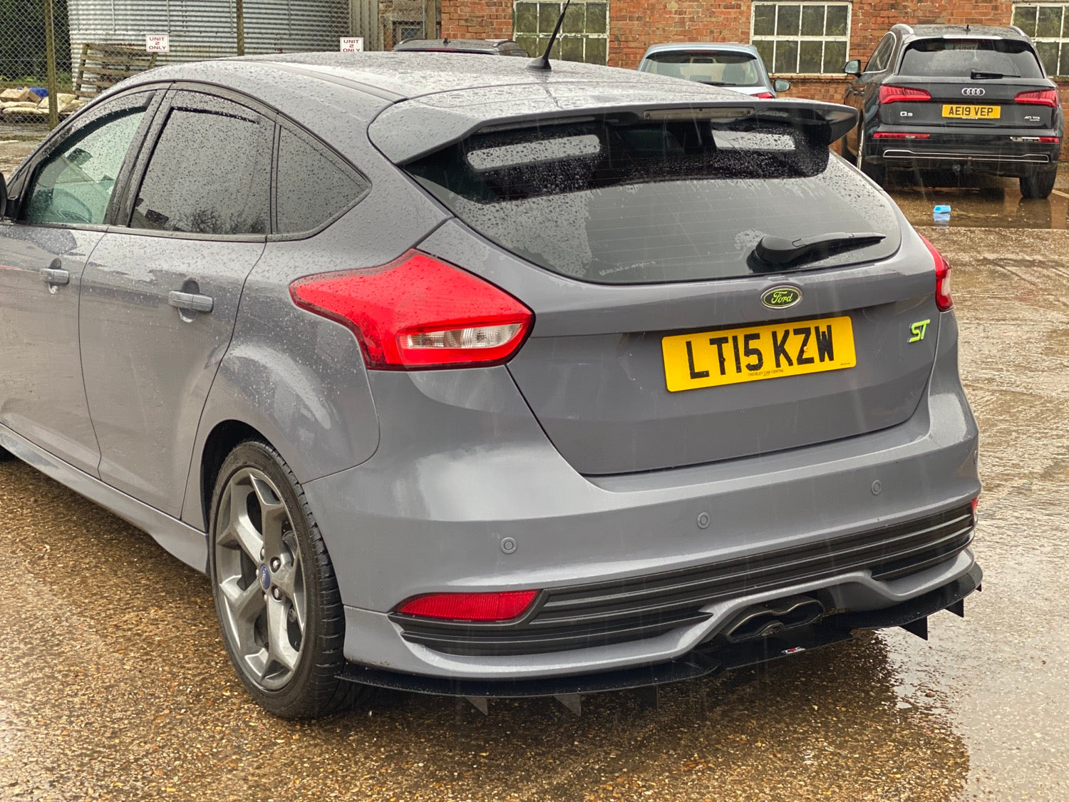 Ford Focus MK3.5 ST250 Ally-Aero Finned Diffuser - TRC Performance Sty ...