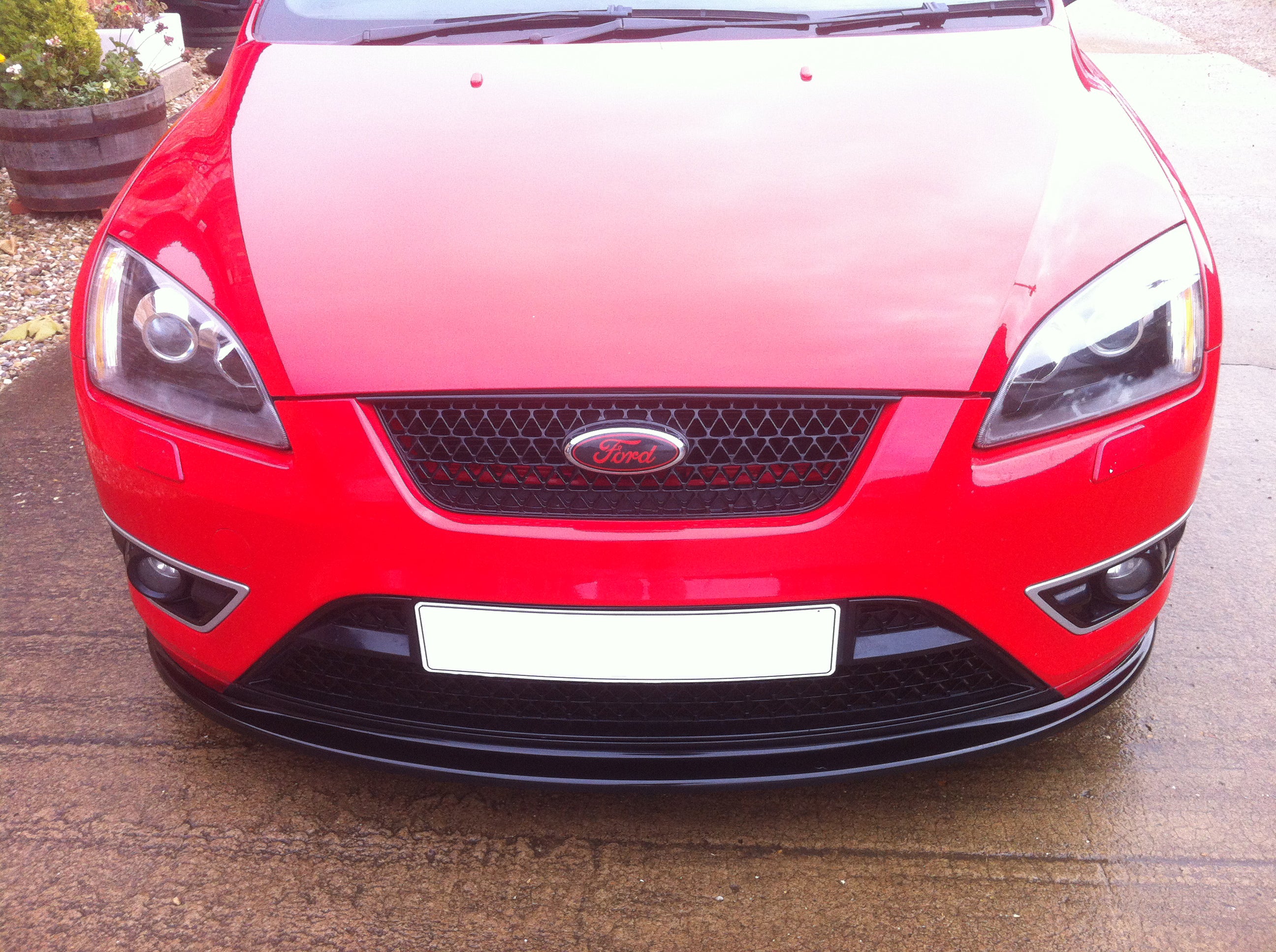 Ford Focus MK2 ST225 PFL Front Splitter - TRC Performance Styling ...