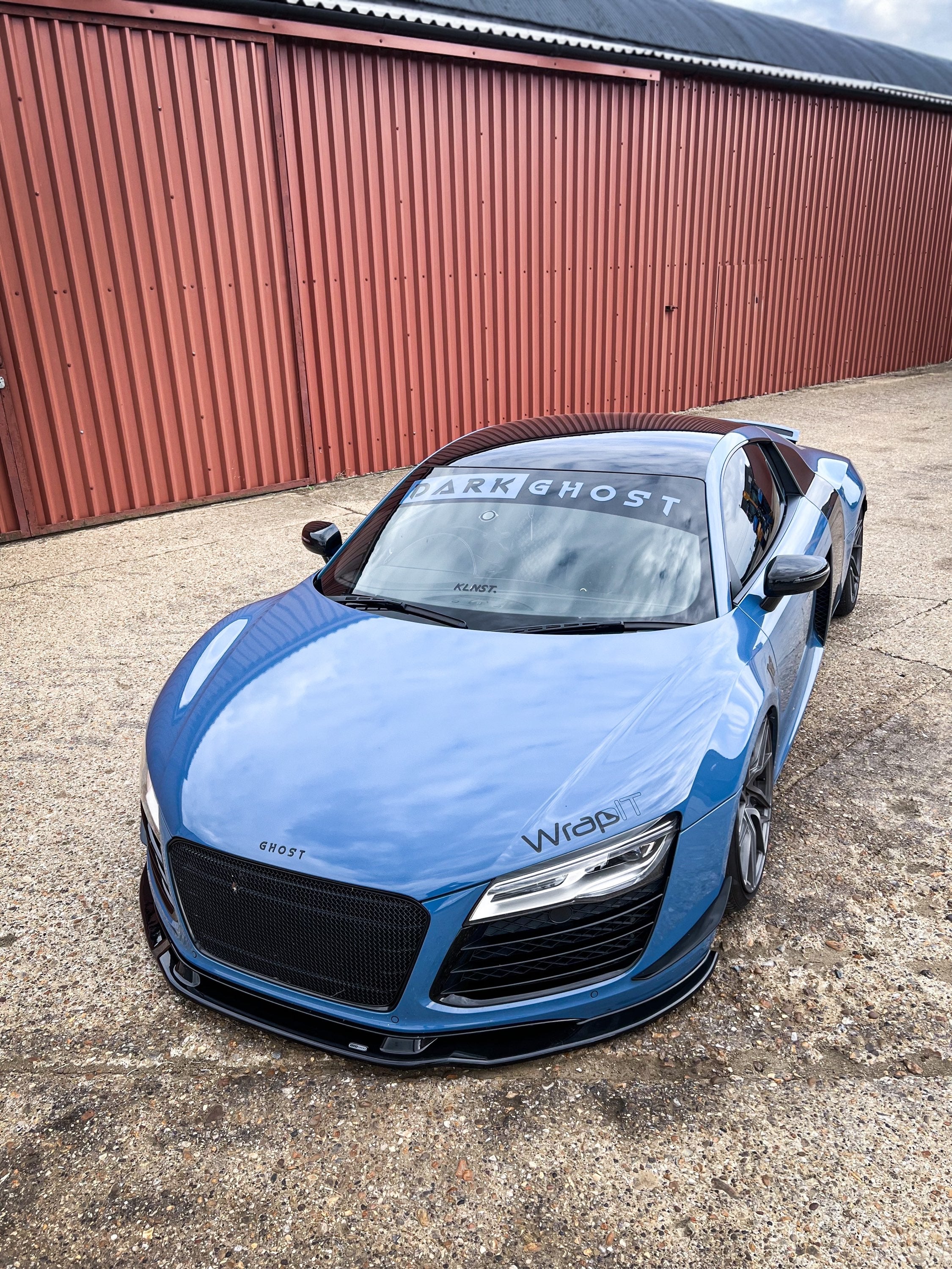 Dark Ghost - Audi R8 Gen 1 Front Splitter - TRC Performance Styling ...