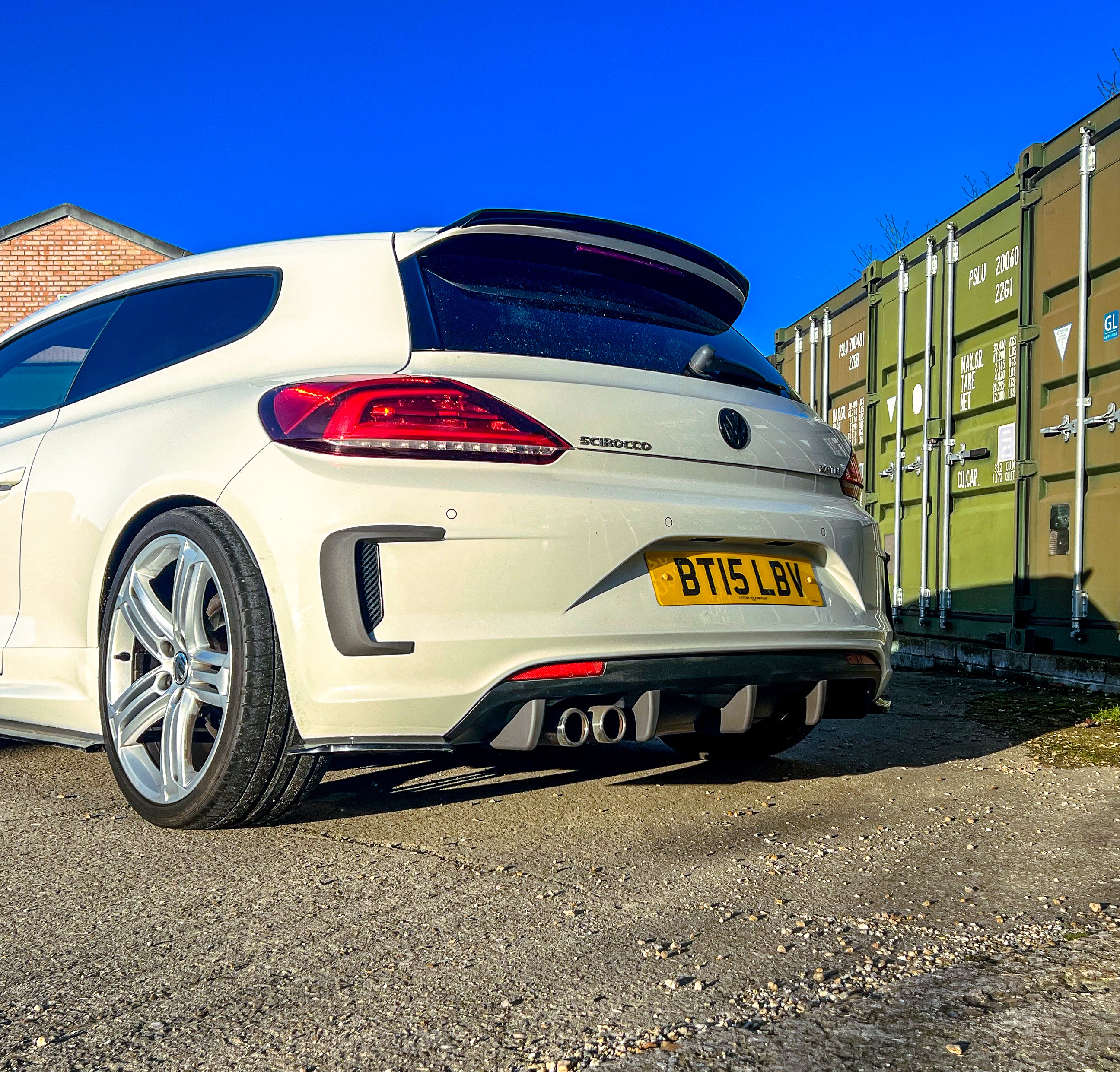 Volkswagen Scirocco R-Line 5 Diffuser Fins - TRC Performance Styling ...