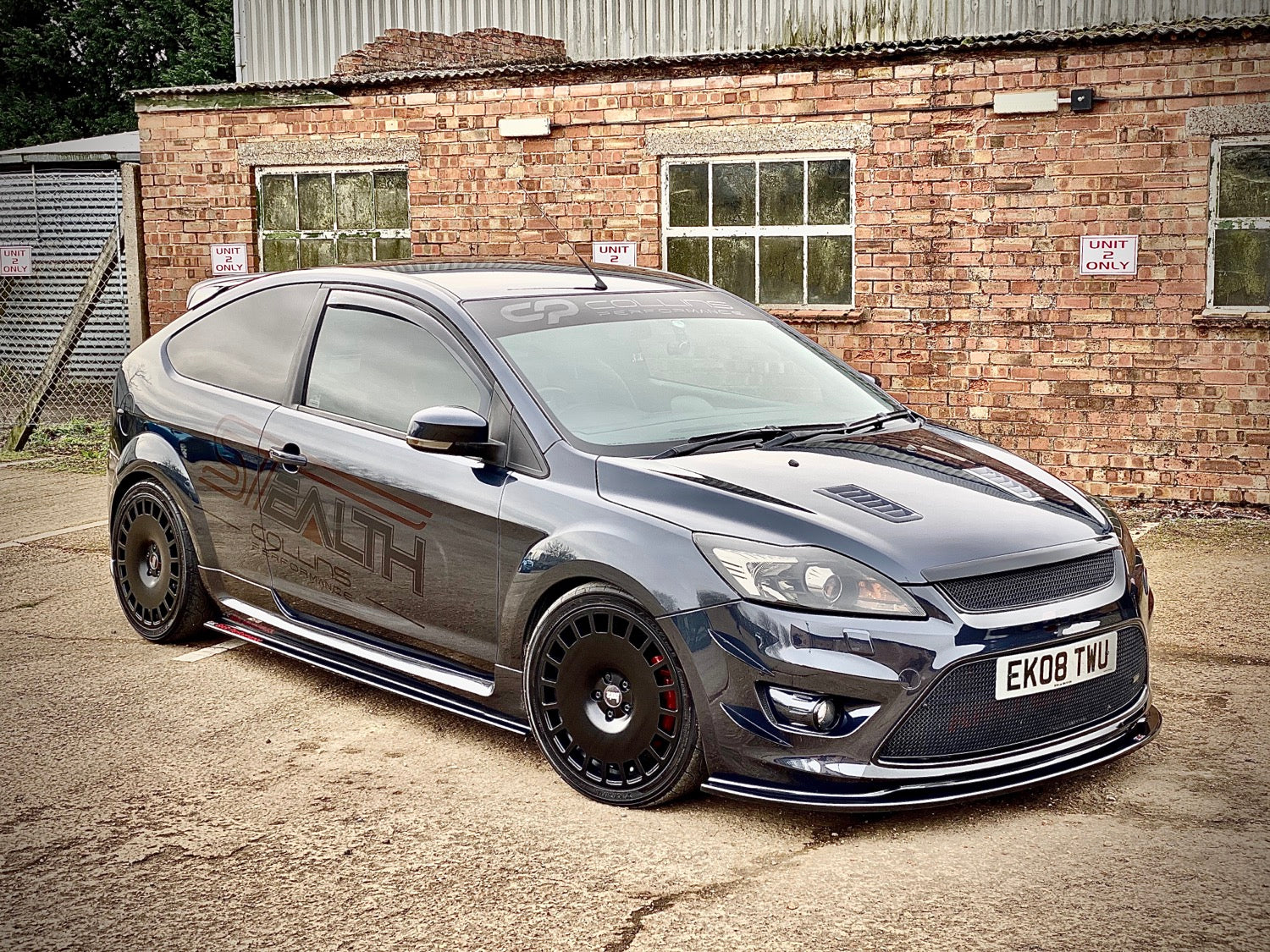 Ford Focus MK2.5 ST225 V2 Front Splitter - TRC Performance Styling ...