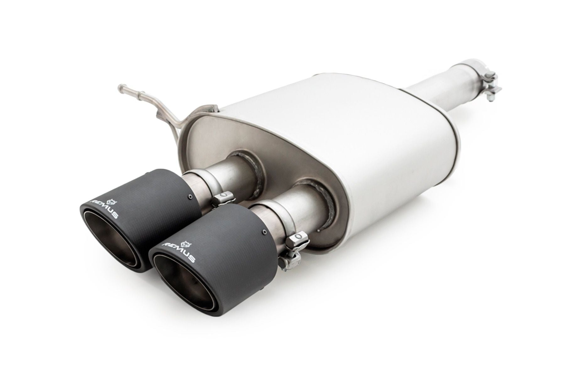 Mini F56 Manual JCW LCI Axle Back Exhaust - Remus Exhausts – VUDU ...