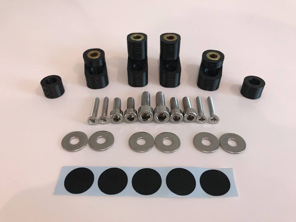 Enhanced Performance Spoiler Risers MK7 / MK7.5 Fiesta (Multiple Colou ...