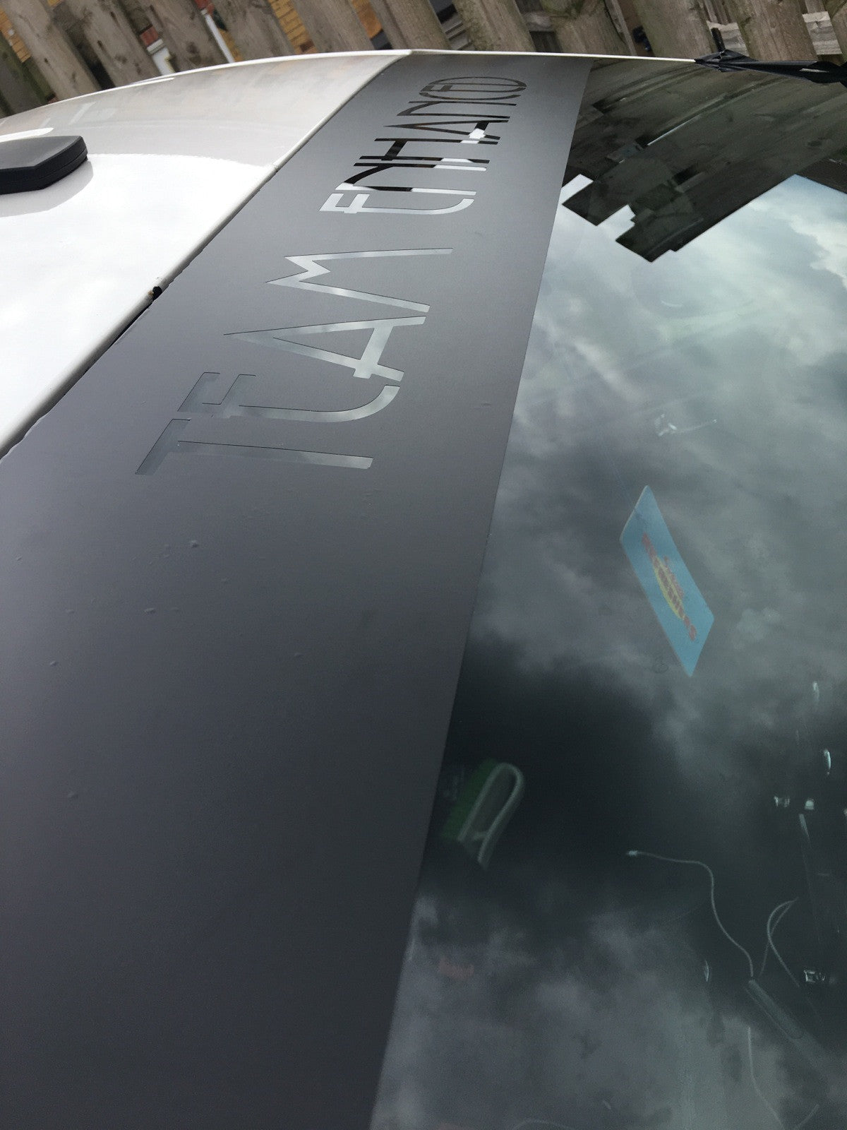 Enhanced Nation Sunstrip – Official CEUK Car Club Vinyl – VUDU Performance