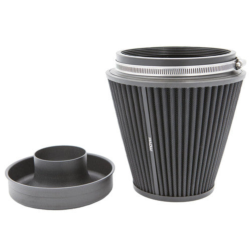 PRORAM 90mm ID Neck Large Cone Air Filter with Velocity Stack and Coup ...