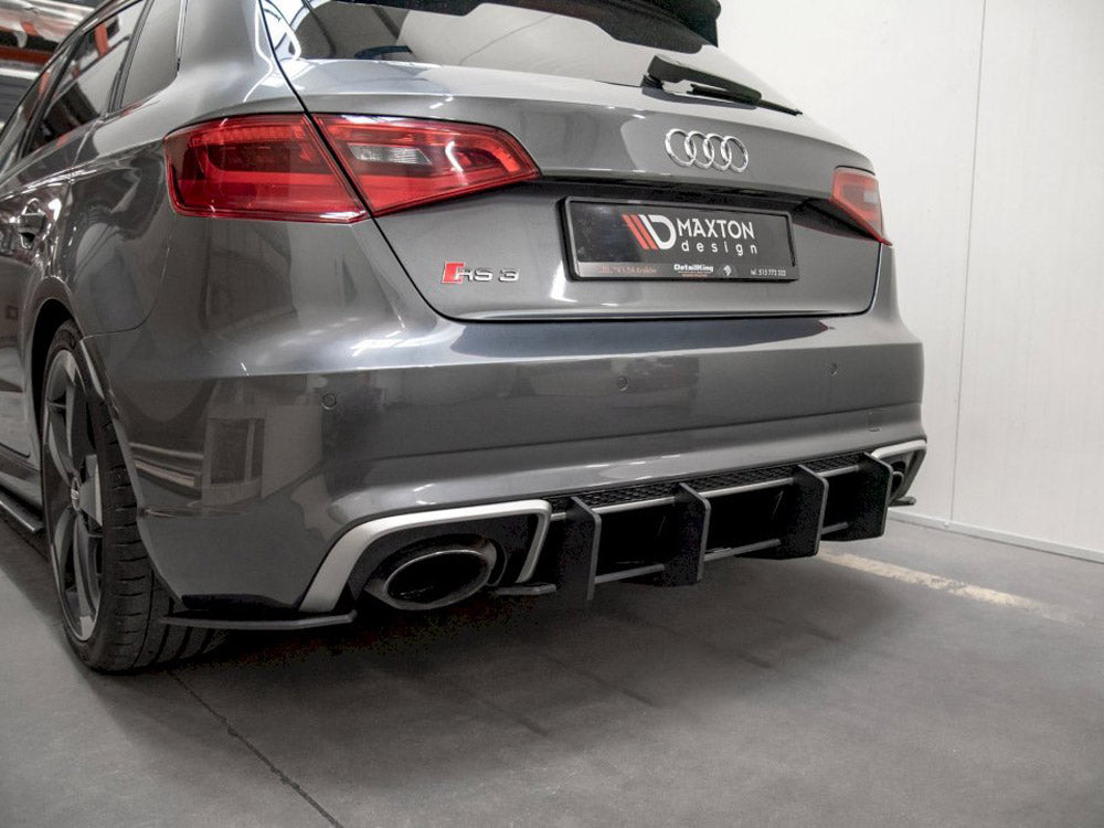Audi RS3 8V Sportback (2015-2016) Maxton Racing Rear Diffuser V2 - Max ...