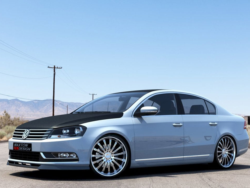 VW Passat B7 Front Splitter - Maxton Design – VUDU Performance