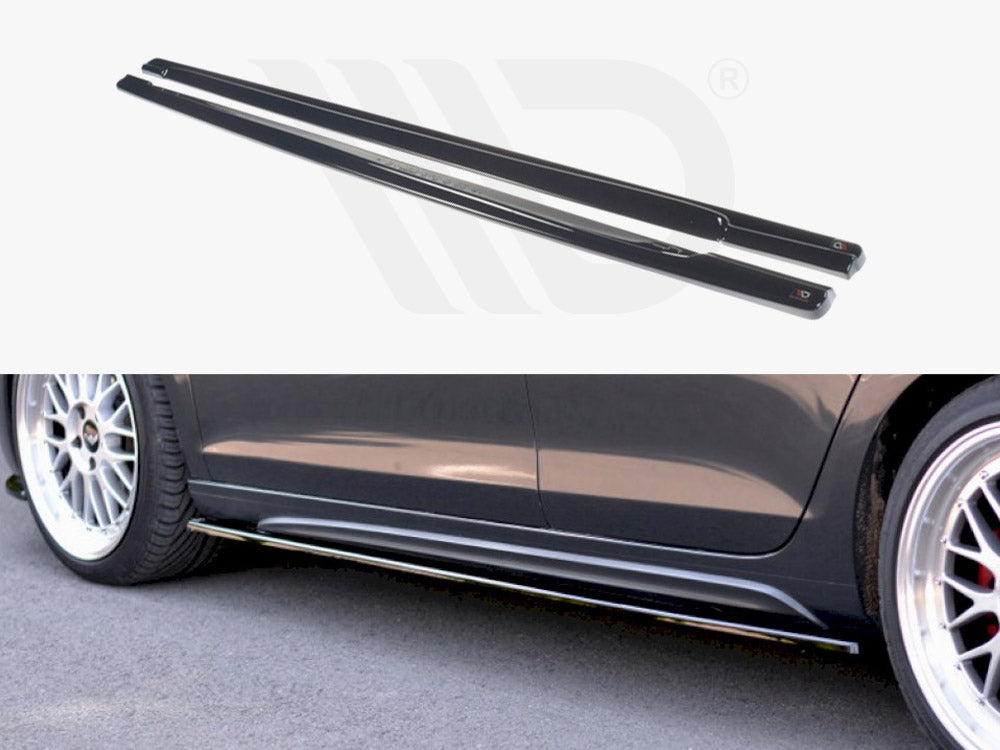 VW Golf MK6 GTI/ GTD (2008-2012) Side Skirts Diffusers - Maxton Design ...