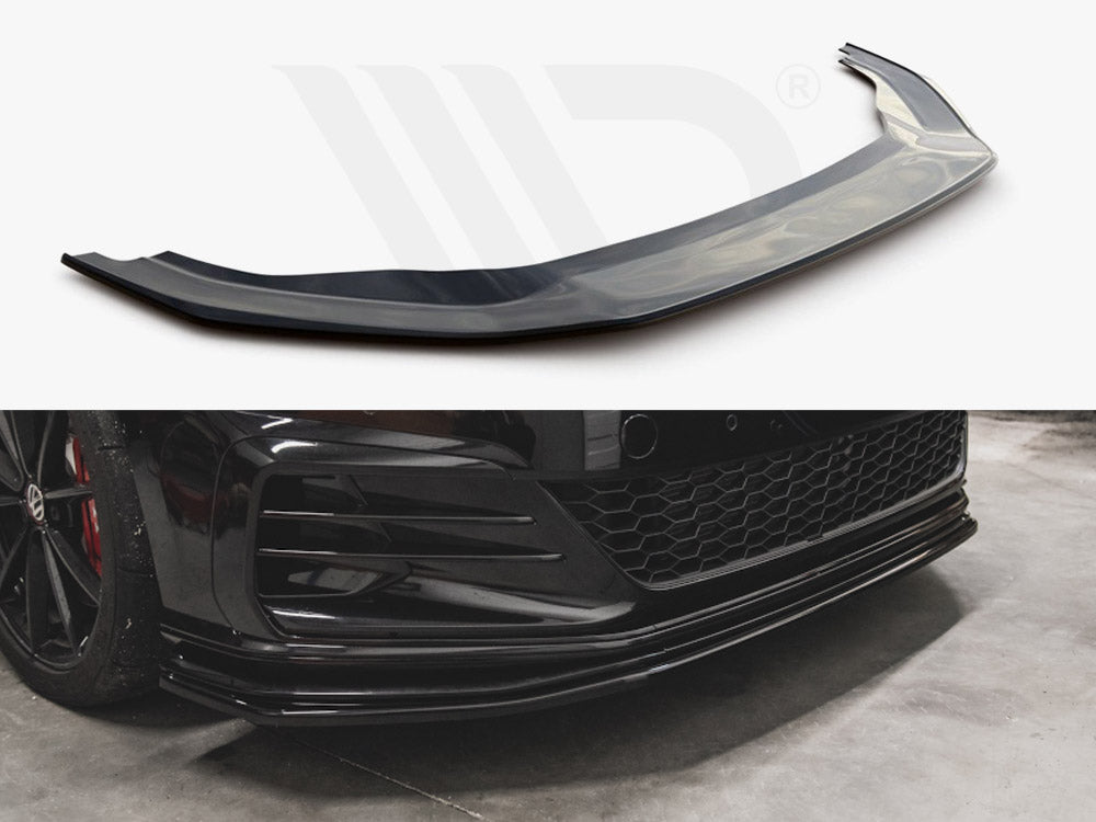 VW Golf MK7.5 GTI TCR (2019) Front Splitter - Maxton Design – VUDU ...