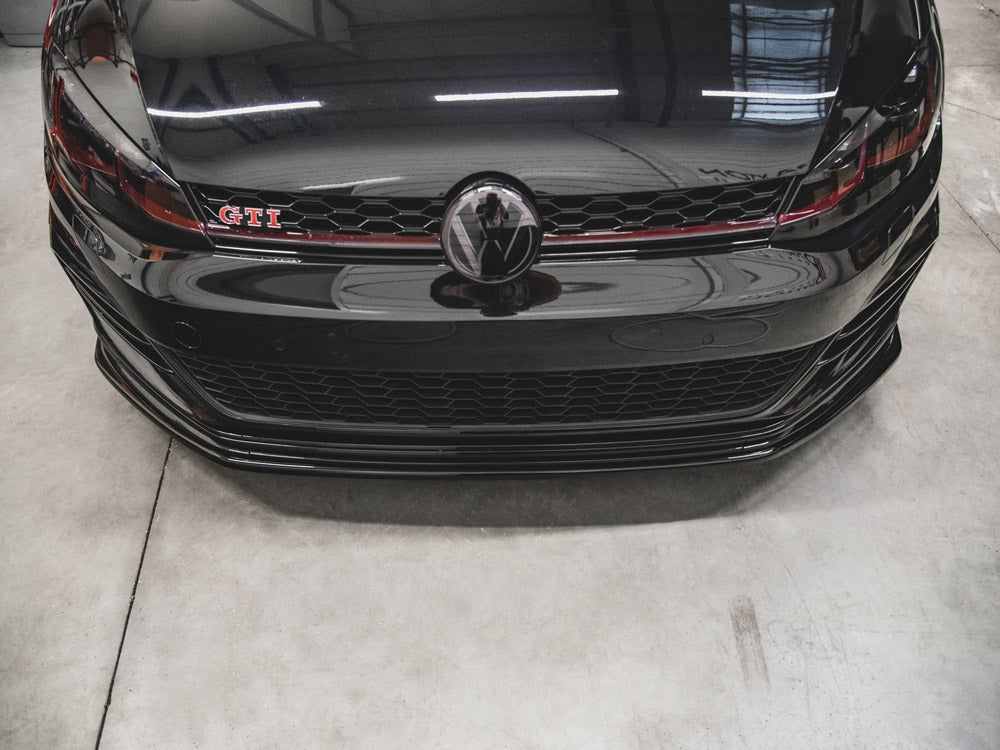 VW Golf MK7.5 GTI TCR (2019) Front Splitter - Maxton Design – VUDU ...
