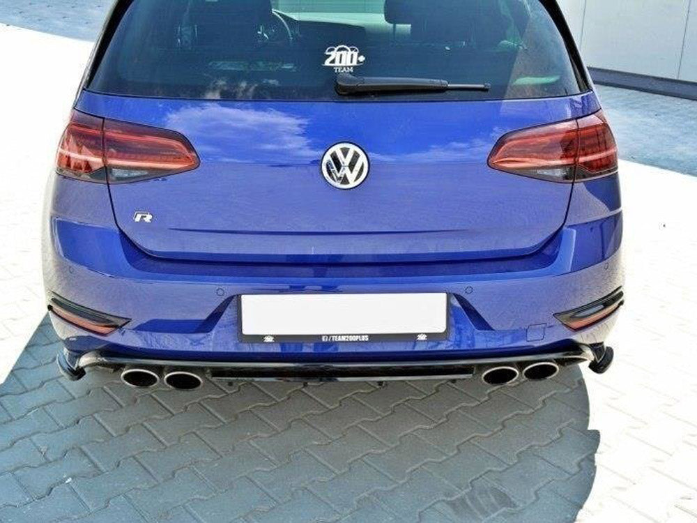 VW Golf 7 R / R-Line Facelift Rear Side Splitters - Maxton Design ...