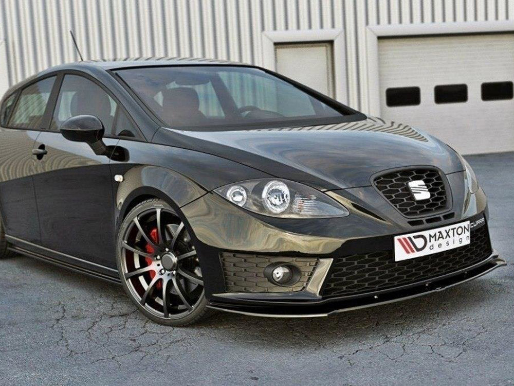 Seat Leon MK2 Cupra / FR Facelift Front Splitter V.1 - Maxton Design ...