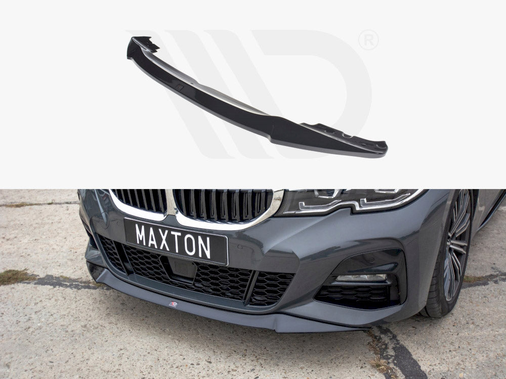 BMW 3 G20 M-sport (2019-2022) Front Splitter V.1 - Maxton Design – VUDU ...