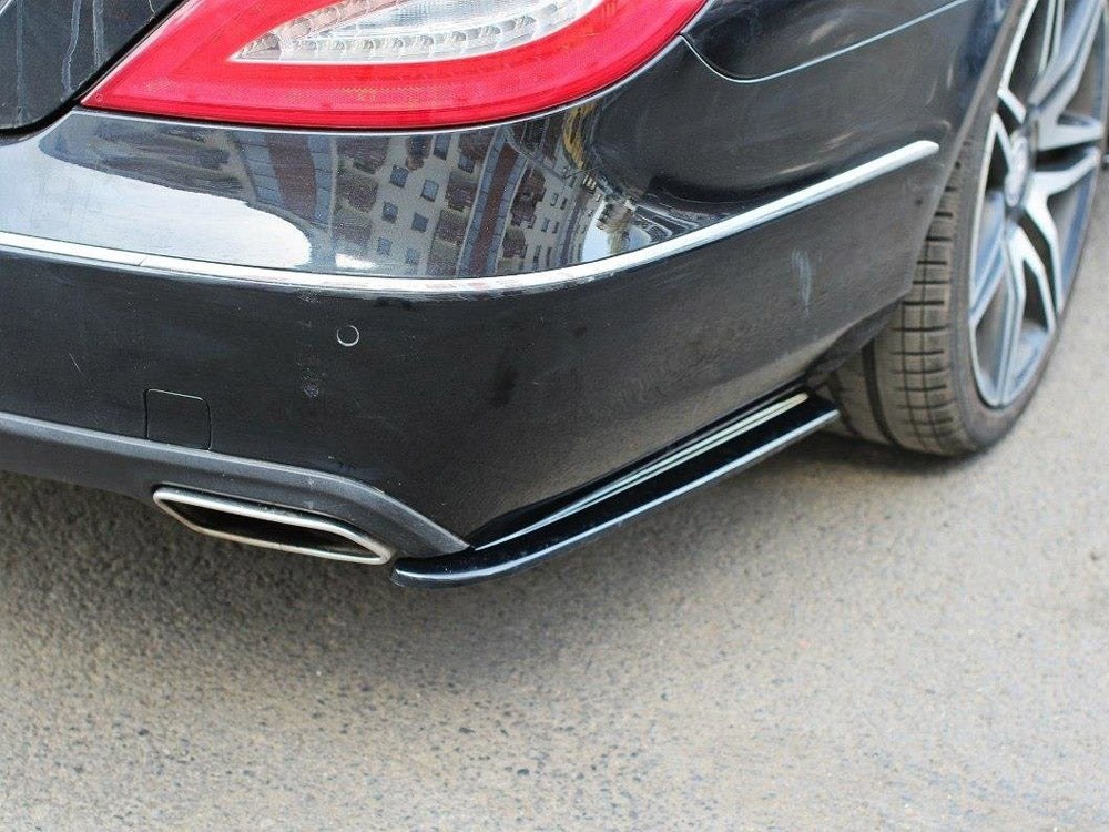 Mercedes CLS C218 Standard (2011-2014) Rear Side Splitters - Maxton De ...