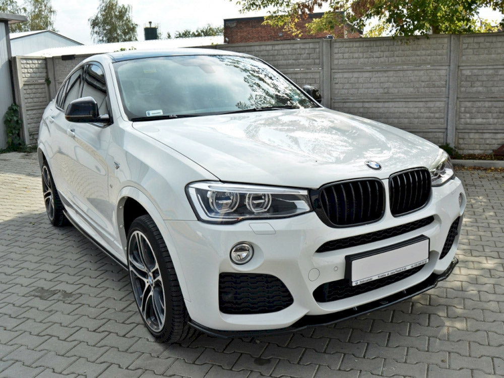 BMW X4 M-pack (2014-UP) Front Splitter - Maxton Design – VUDU Performance