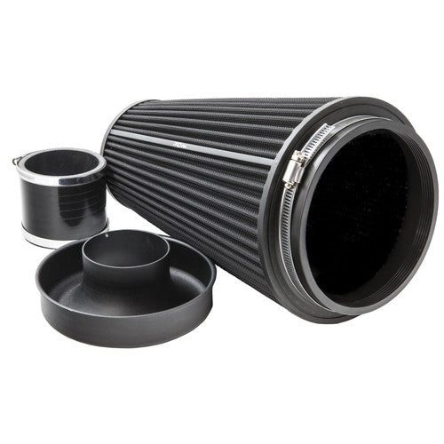 PRORAM 83mm ID Neck XLarge Cone Air Filter with Velocity Stack and Cou ...