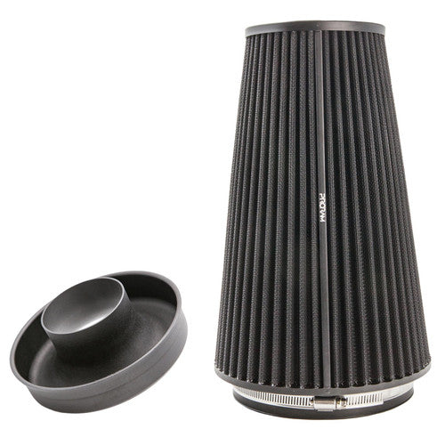 PRORAM 90mm ID Neck XLarge Cone Air Filter with Velocity Stack and Cou ...