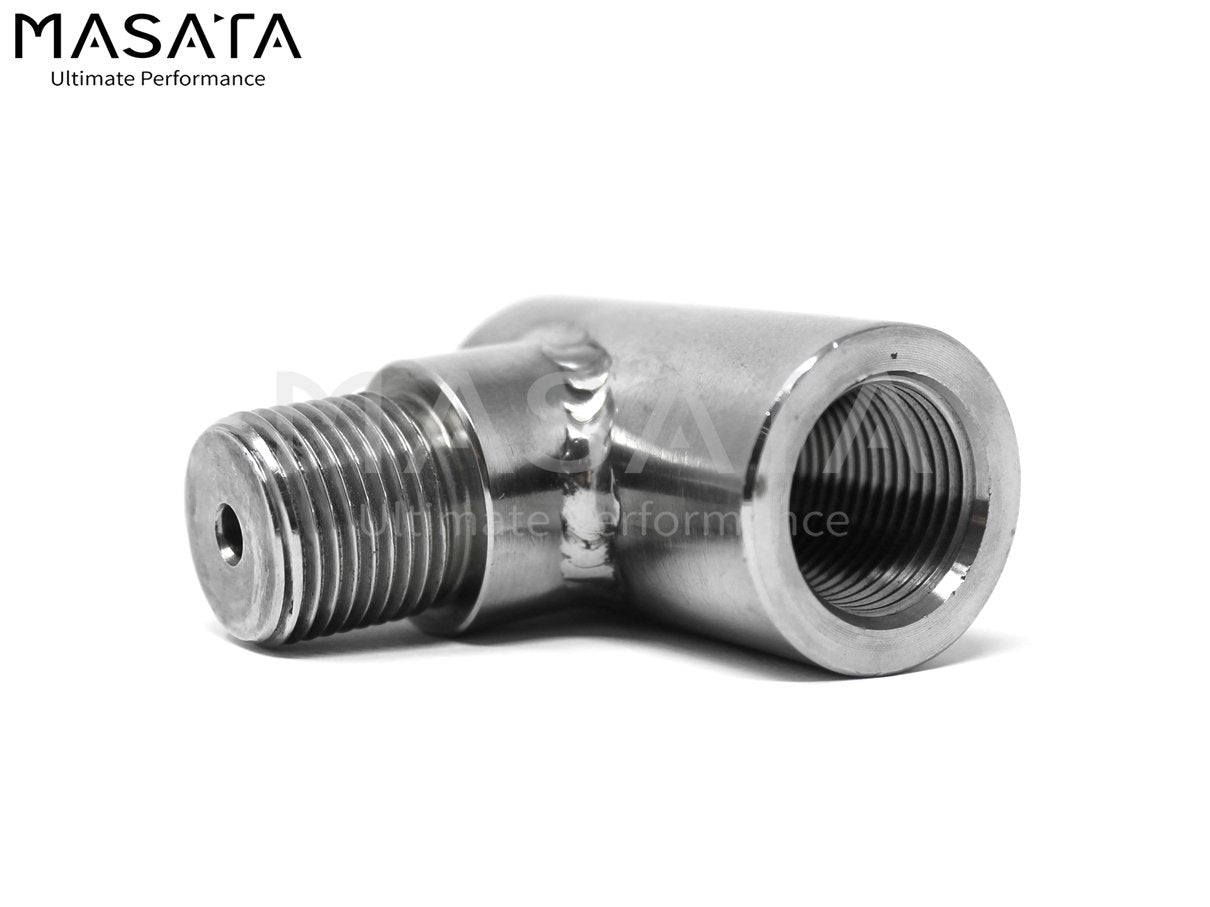 Masata BMW N55 Lambda Spacer Fooler O2 Oxygen Sensor Boss Stainless St ...