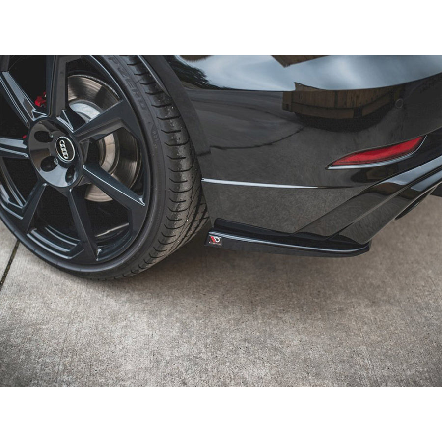 Audi RS3 8V Sportback Facelift Rear Side Splitters V2 - Maxton Design ...