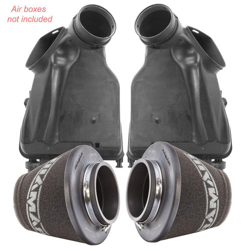 RPF-1235-2 - 2x Audi Replacement Foam Air Filter & WD Clamp - RAMAIR ...