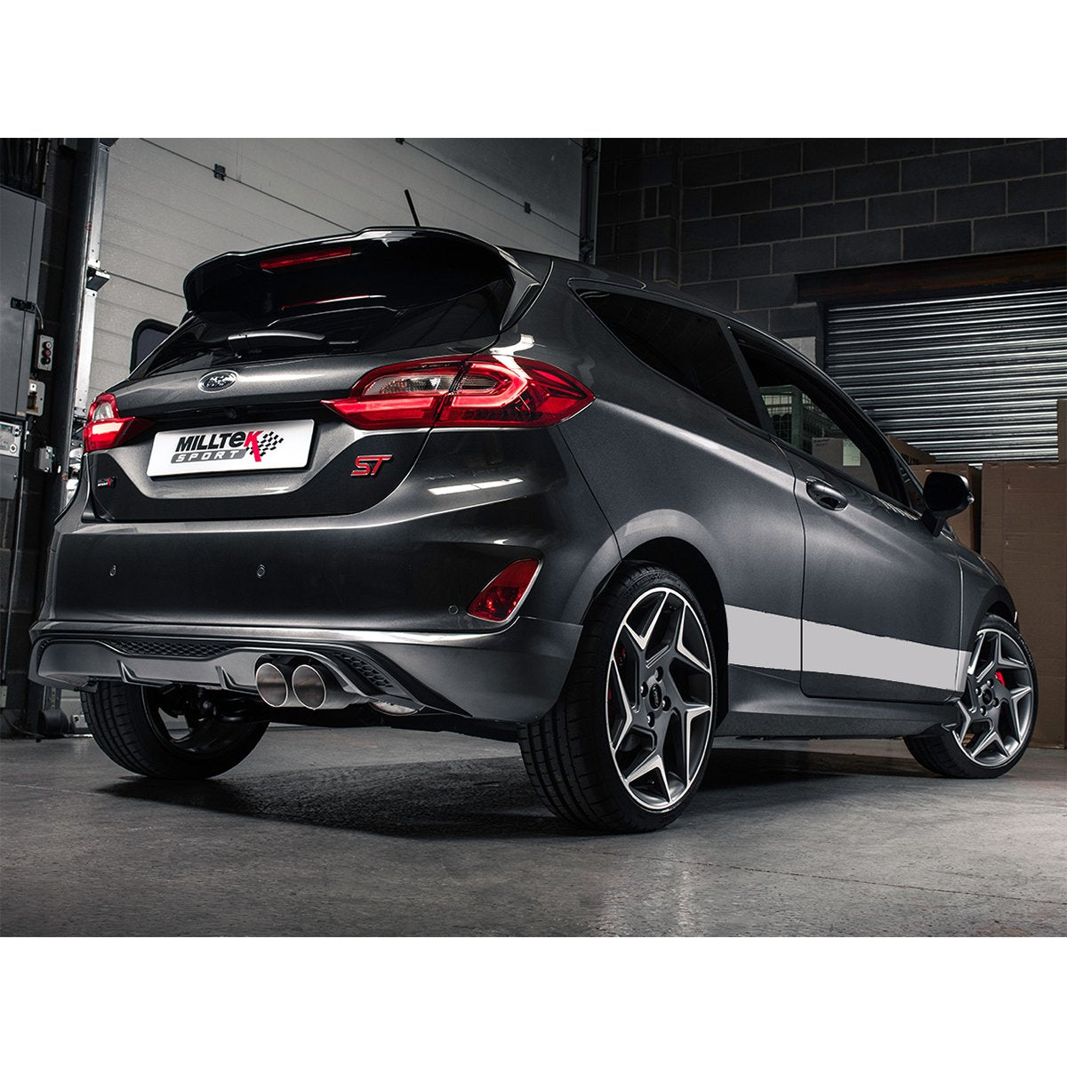 MK8 Fiesta ST Exhaust GPF-Back System (Post Sept 2020) - Milltek Sport ...