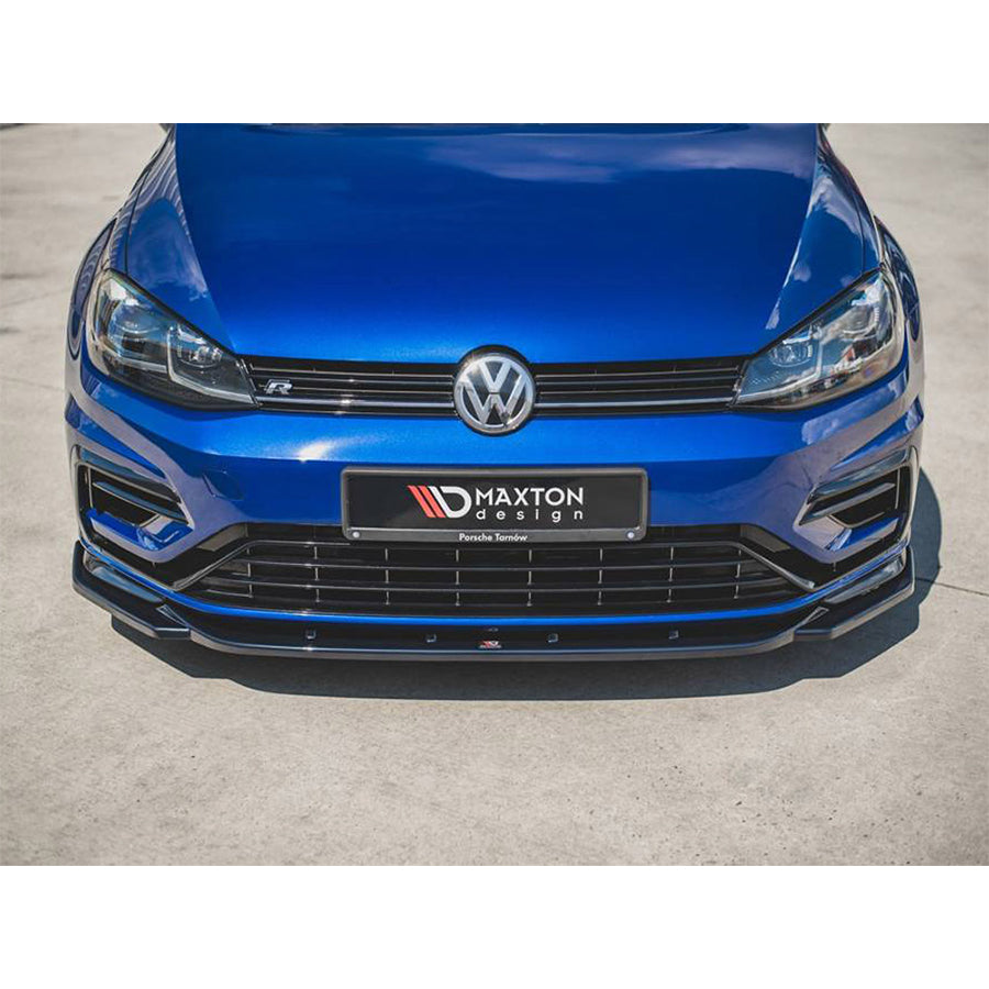 VW Golf R Mk7.5 Front Splitter V9- Maxton Design – VUDU Performance
