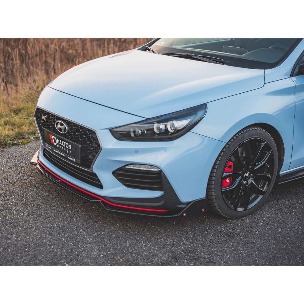 Hyundai i30N Front Splitter (+Flaps) V.6 (17-20) - Maxton Design – VUDU ...