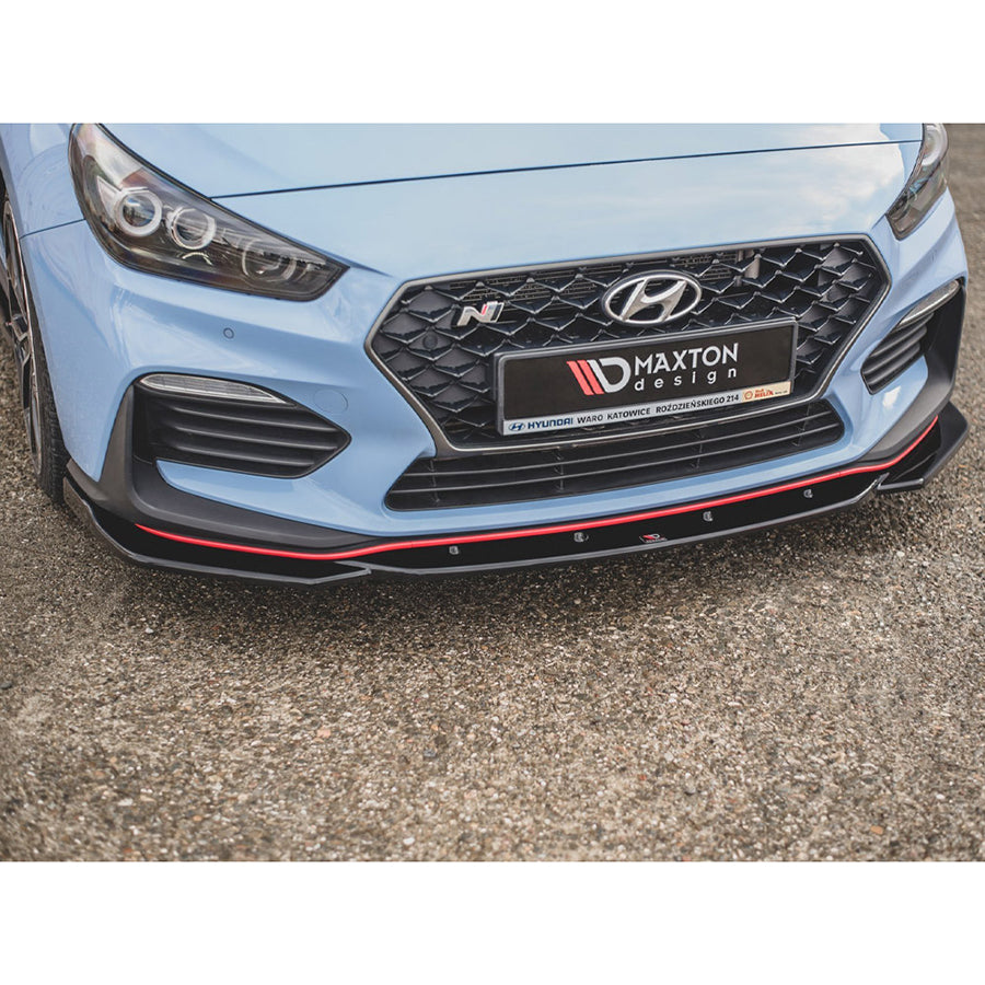 Hyundai i30N Front Splitter V.4 (17-20) - Maxton Design – VUDU Performance