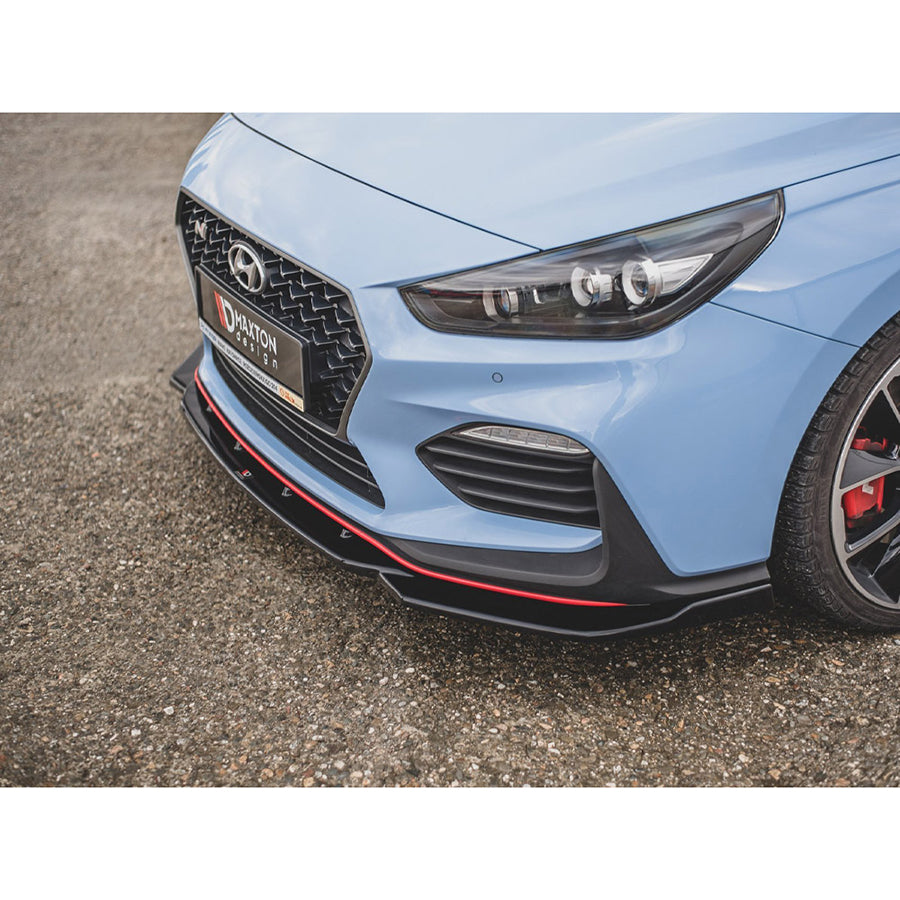 Hyundai i30N Front Splitter V.4 (17-20) - Maxton Design – VUDU Performance
