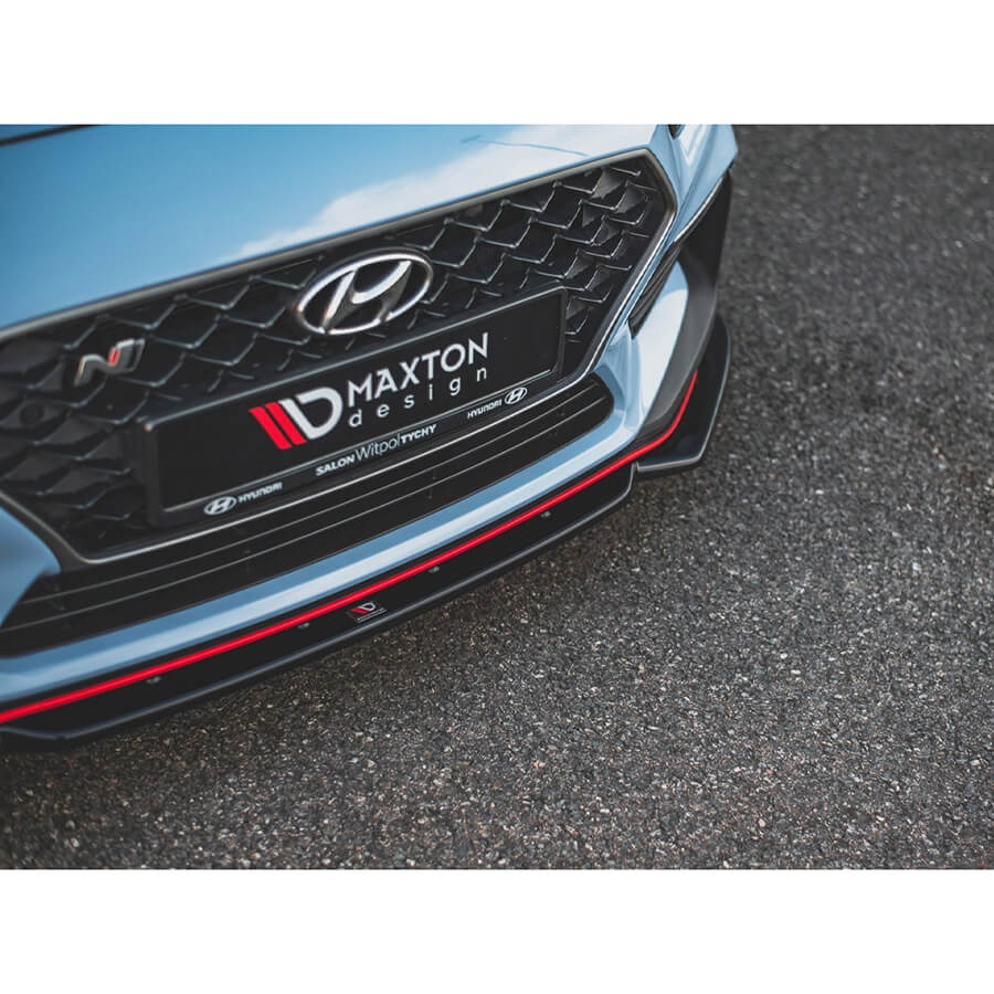 Hyundai i30N Front Splitter (+Flaps) V.6 (17-20) - Maxton Design – VUDU ...